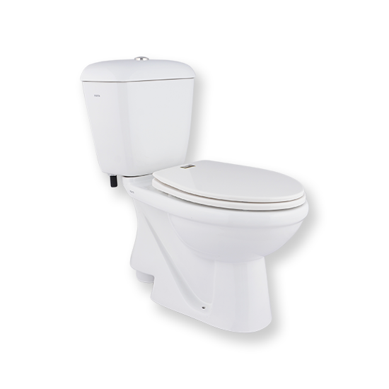 PORTA 9N Two Piece Commode – Bathhub